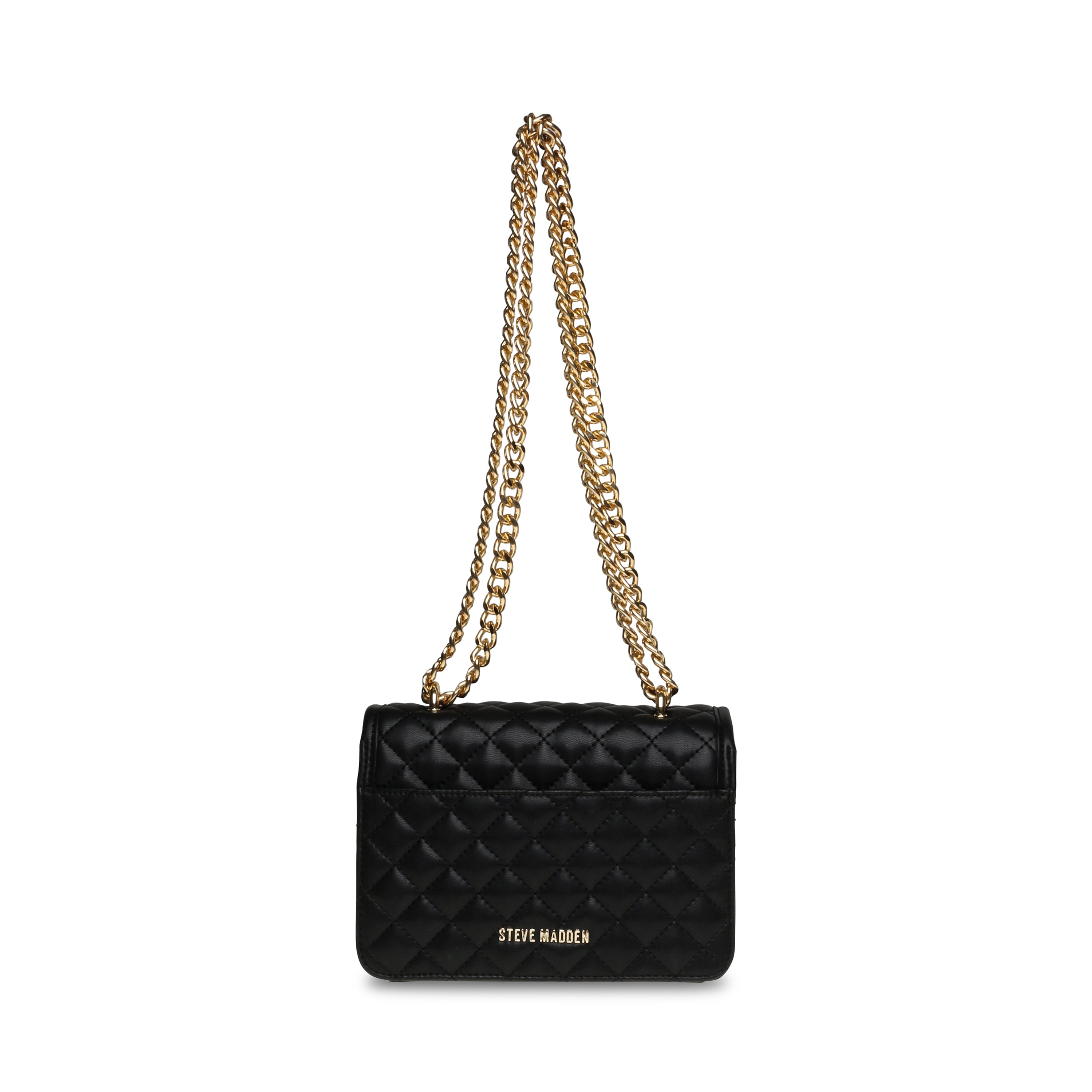 Steve Madden ženska crna torba BMOLTO - BLACK/GOLD