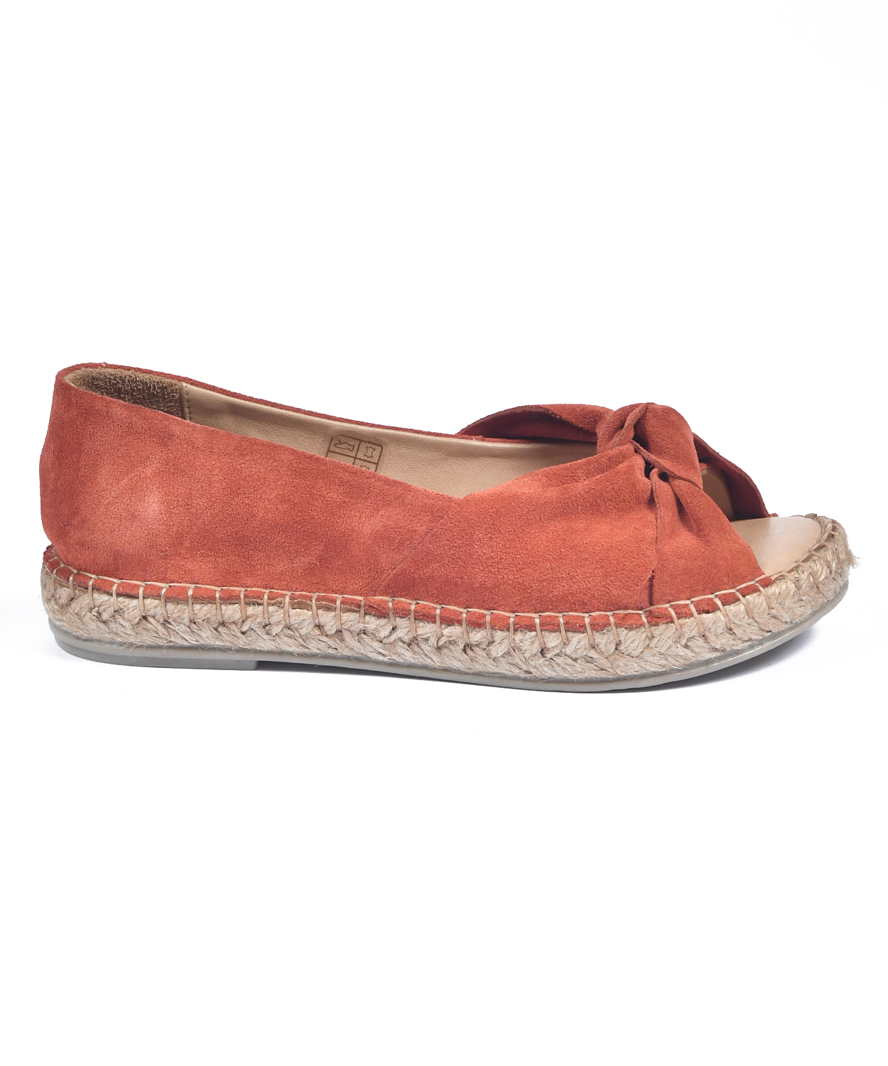 Bueno ženske kožne espadrile 24WU2503 - RED BOLE