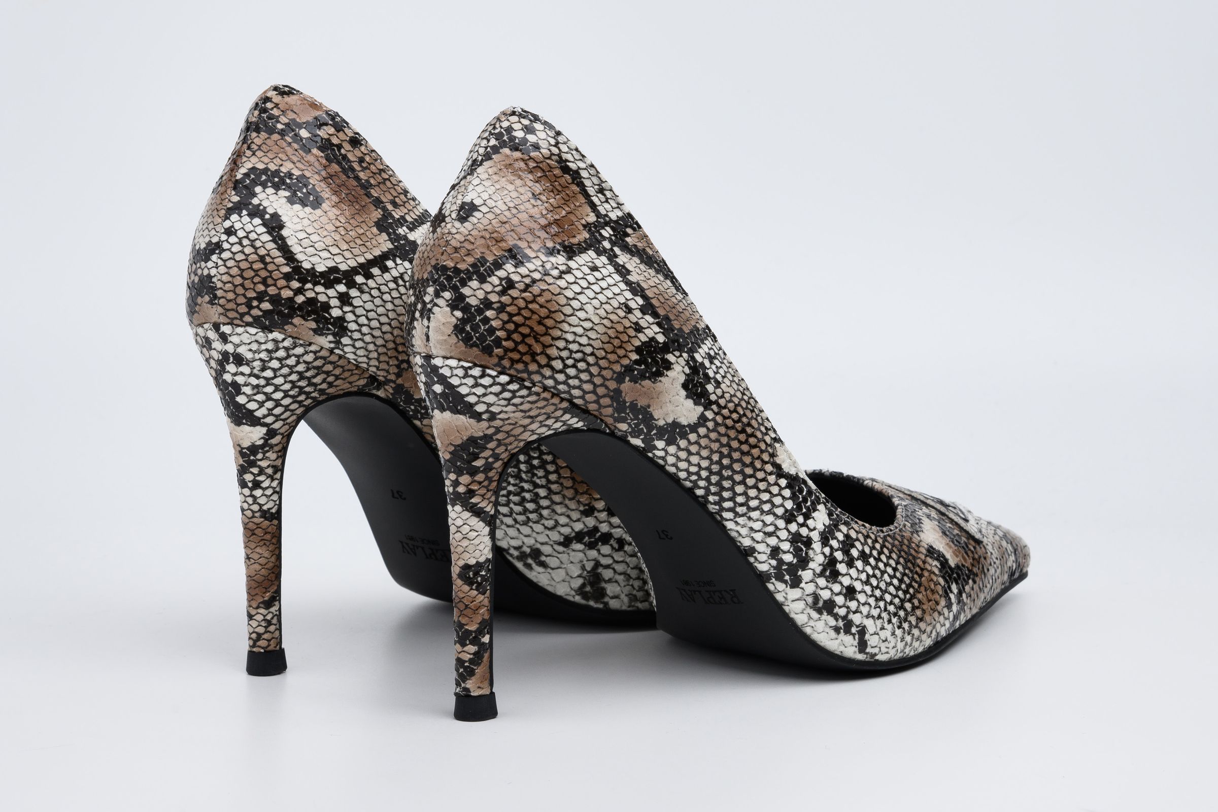 Replay ženske cipele salonke MARTINE SNAKE RH2Z0007S AW25 - BEIGE